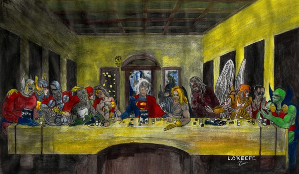 The Last Supper by Larry O'Keefe | ArtWanted.com