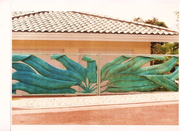 Tea Leaf copper gate by Kitrick Short | ArtWanted.com