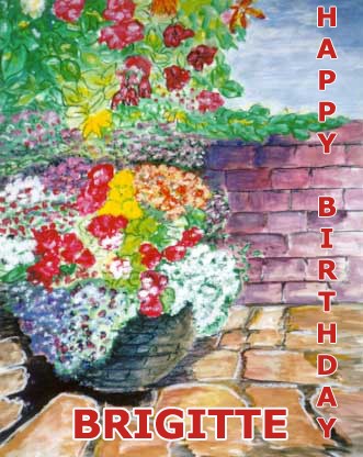 Happy Birthday, Brigitte! | ArtWanted.com
