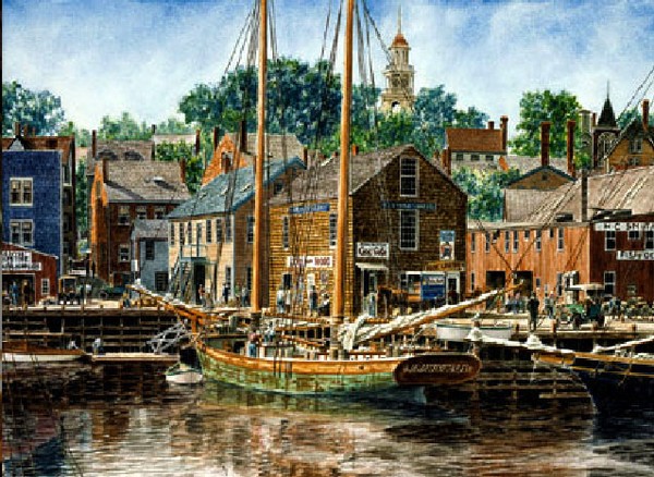 Olde Gloucester: Gloucester MA. ca. 1910 by Stanton Manolakas ...